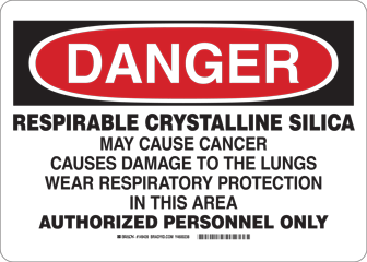 Silica Signage Compliance | OSHA Silica Rule Summary | BRADY Singapore